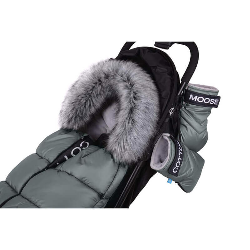 Jungle zelena zimska vreća Moose YUKON North, 108x50 cm, Cottonmoose